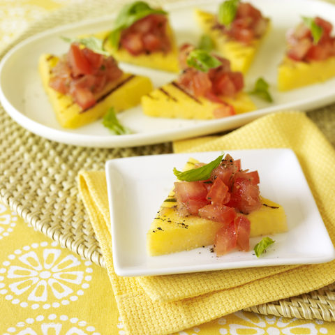 Polenta Bruschetta | Summer Fresh