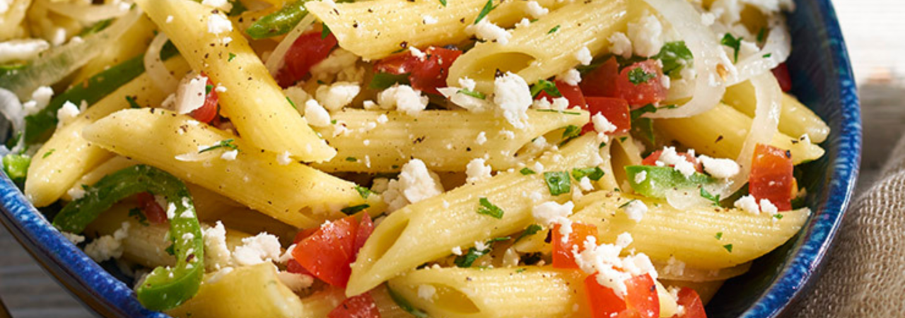 Greek Pasta Feta Salad | Summer Fresh