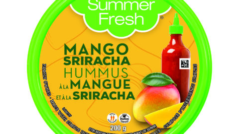 Mango Sriracha Hummus | Summer Fresh