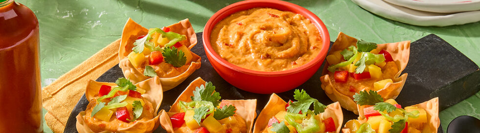 Mango Sriracha Hummus | Summer Fresh